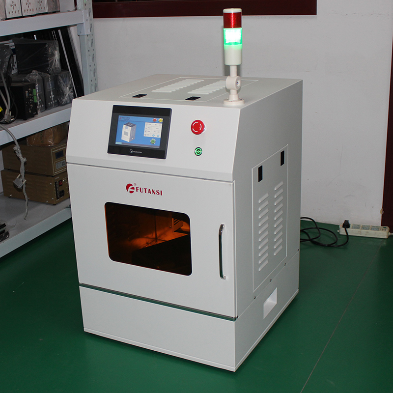 Three-sided illumination LED UV oven
