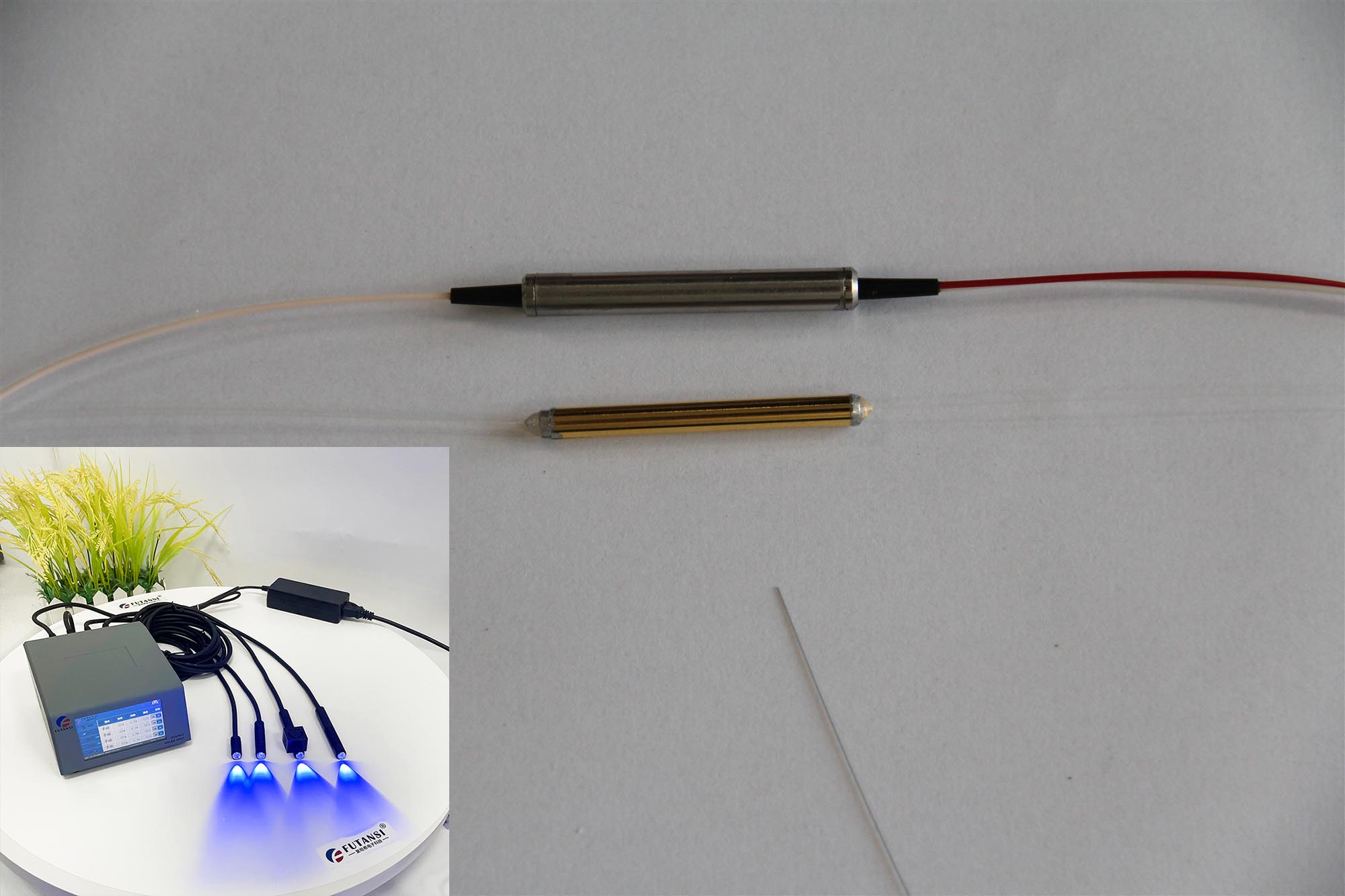 Impact / select of UV curing light for passive device